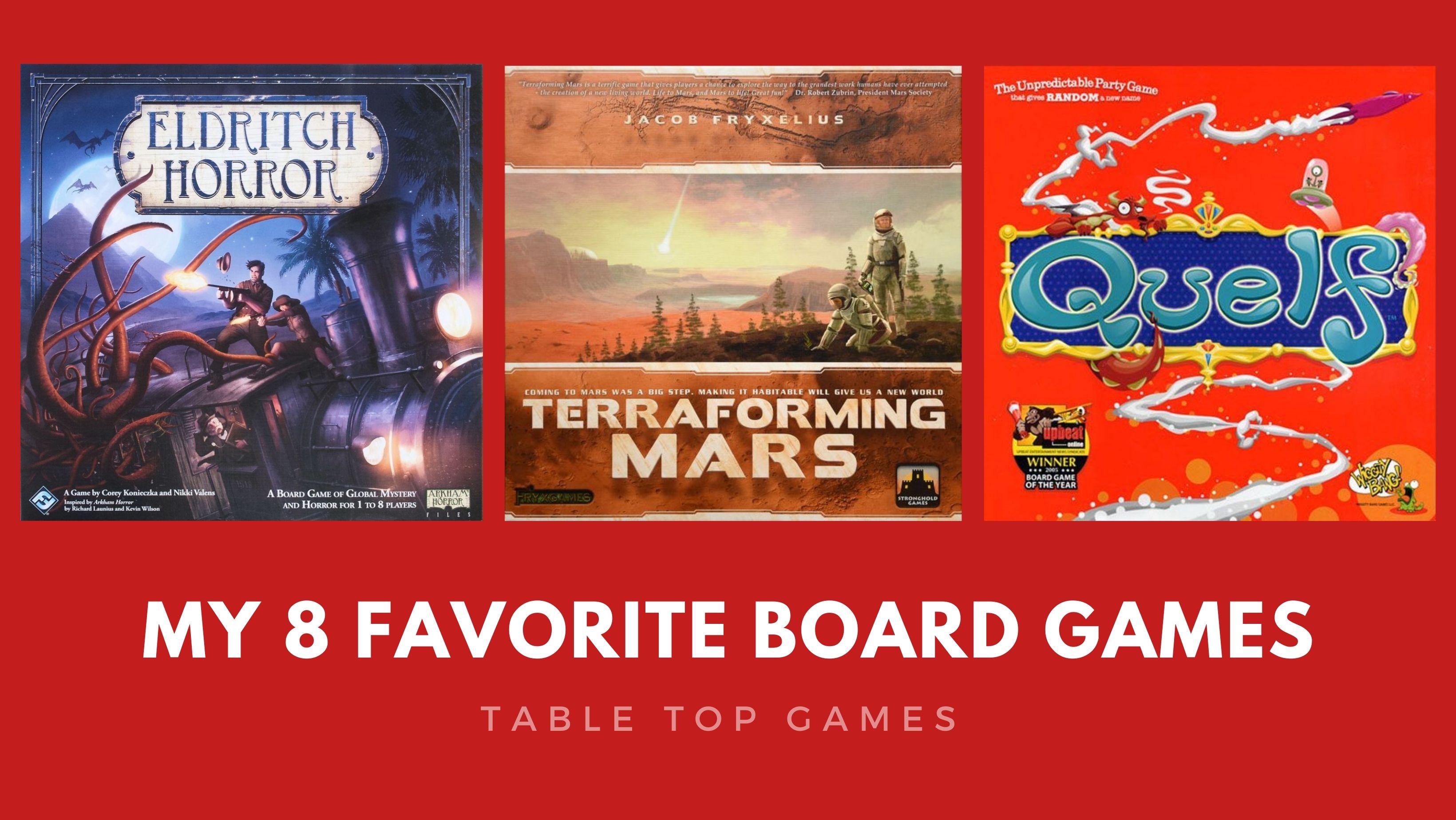 My 8 Favorite Board Games – Roar Cat Reads